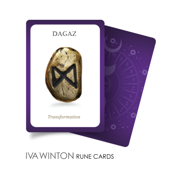 Dagaz Rune Meaning - Transformation - Iva Winton