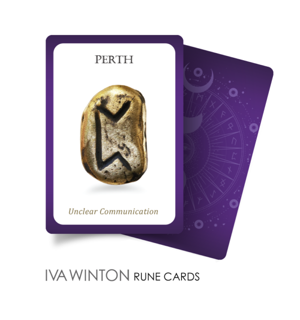 Perth Rune Meaning Unclear Communication - Iva Winton
